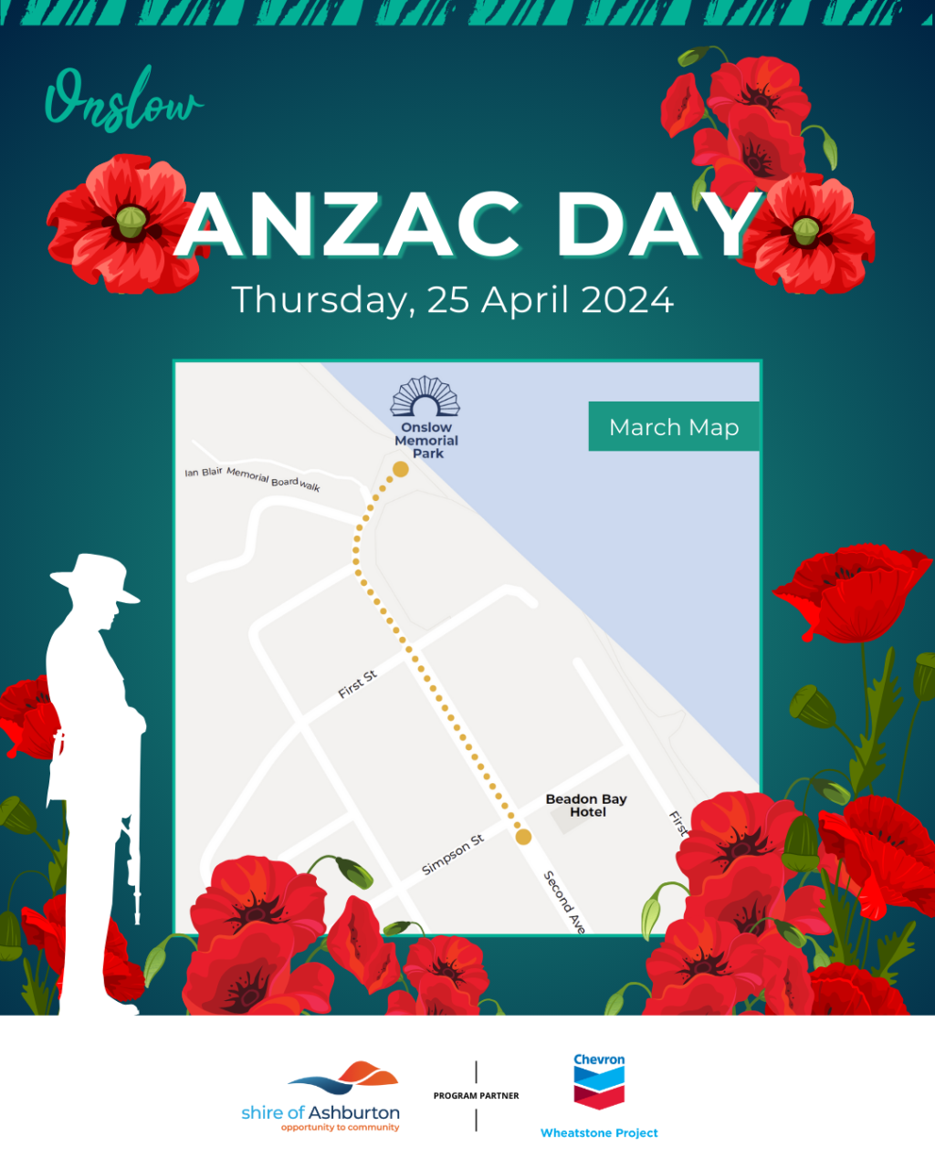 ANZAC Day - Onslow » Visit Ashburton